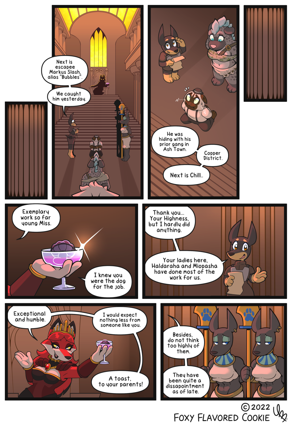 Comic 782 – Righteous Villainy – Foxy Flavored Cookie